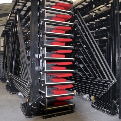 Construction and Assembly of Long Lasting Retractable Seating